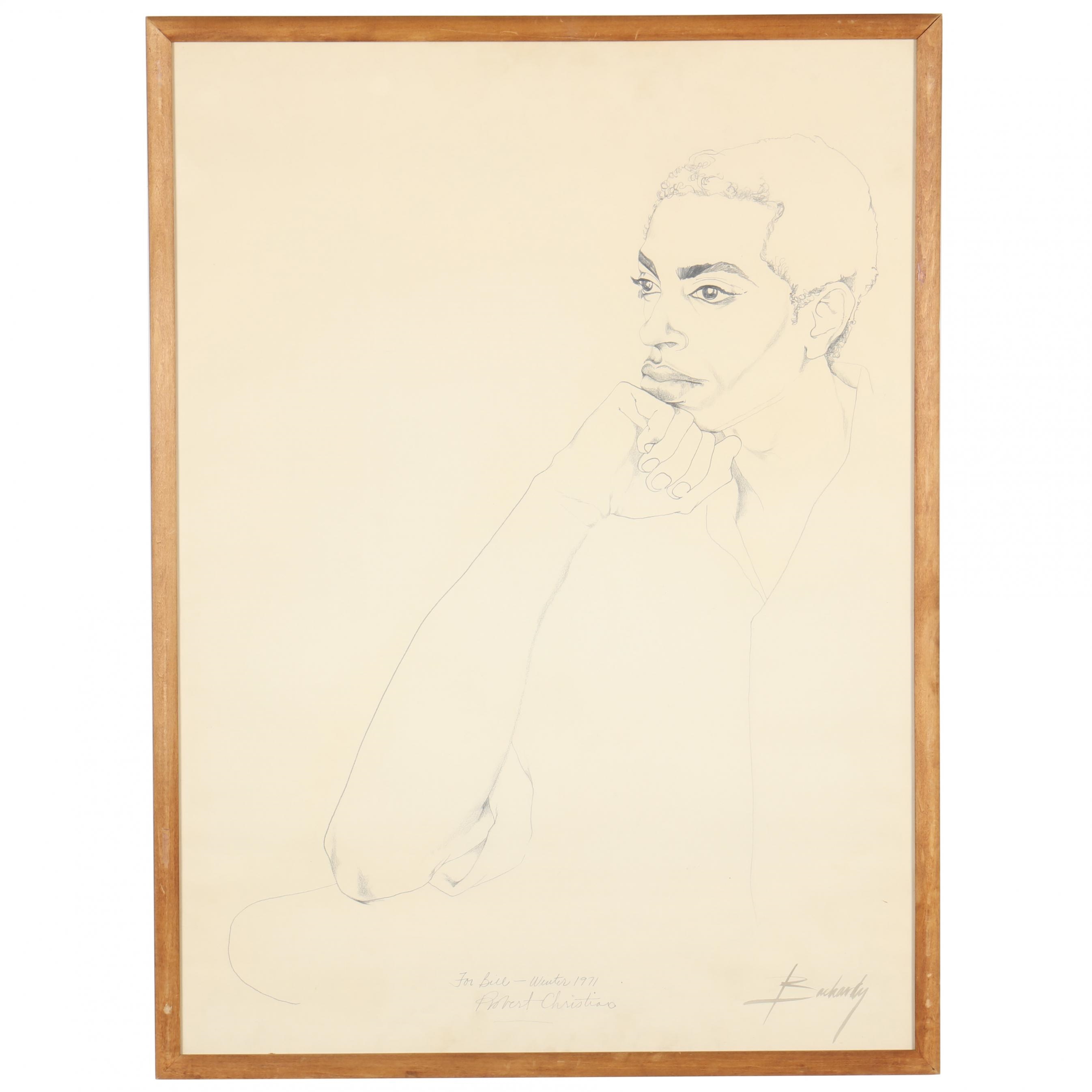 Don Bachardy | Portrait of Michael Turko | MutualArt