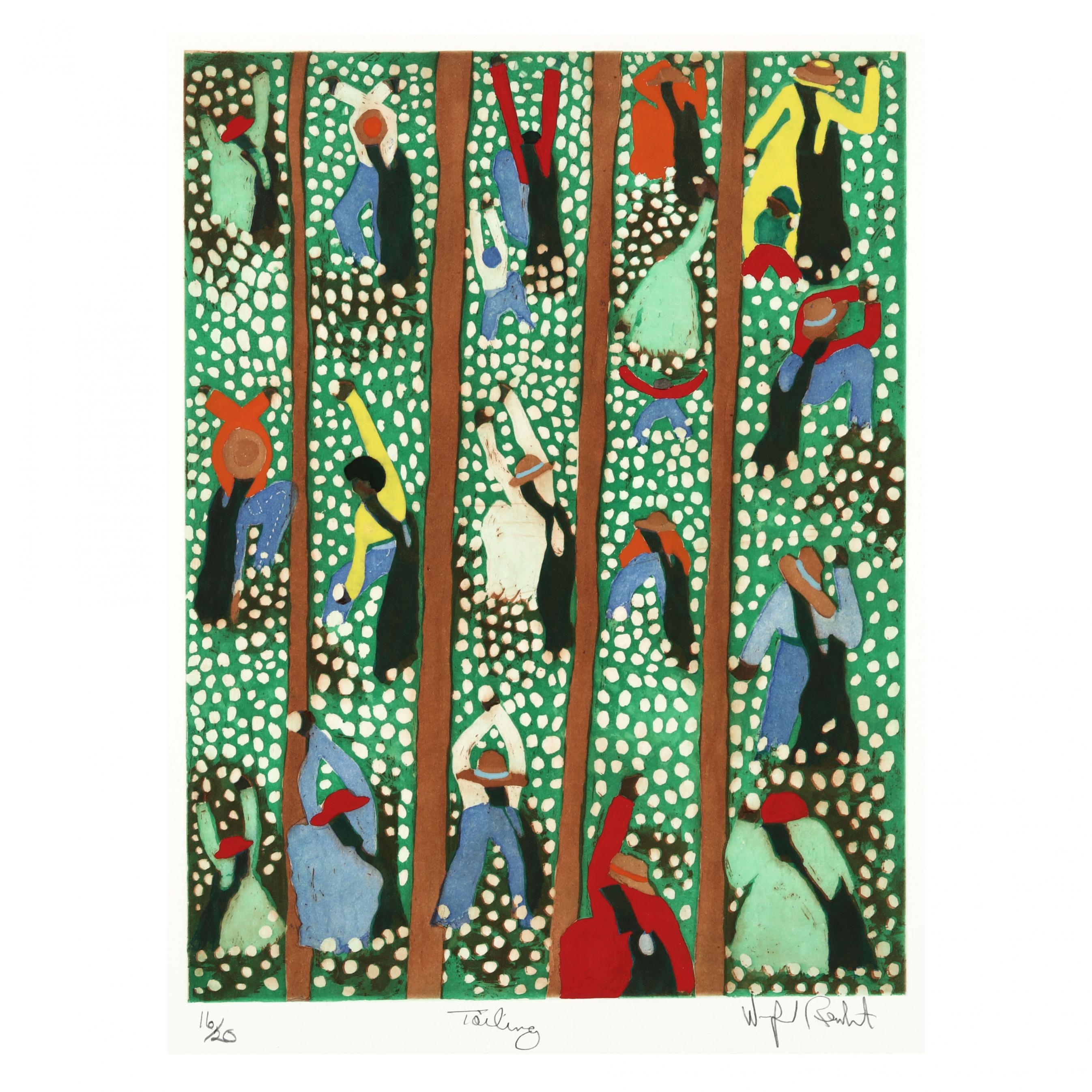 Winfred Rembert | Toiling (2014) | MutualArt