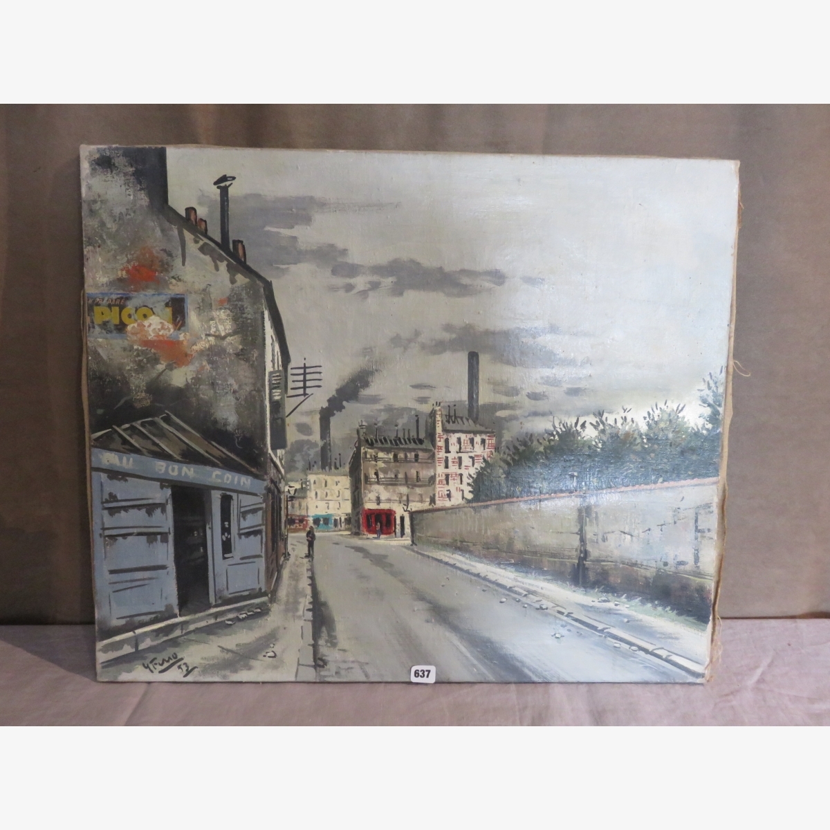 Gabriel Ferro | Industrial landscape | MutualArt