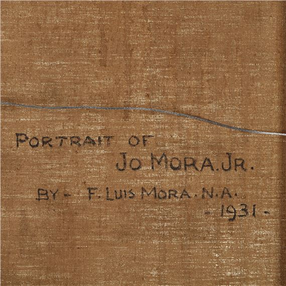 Francis Luis Mora | Portrait of Jo Mora, Jr. (1931) | MutualArt
