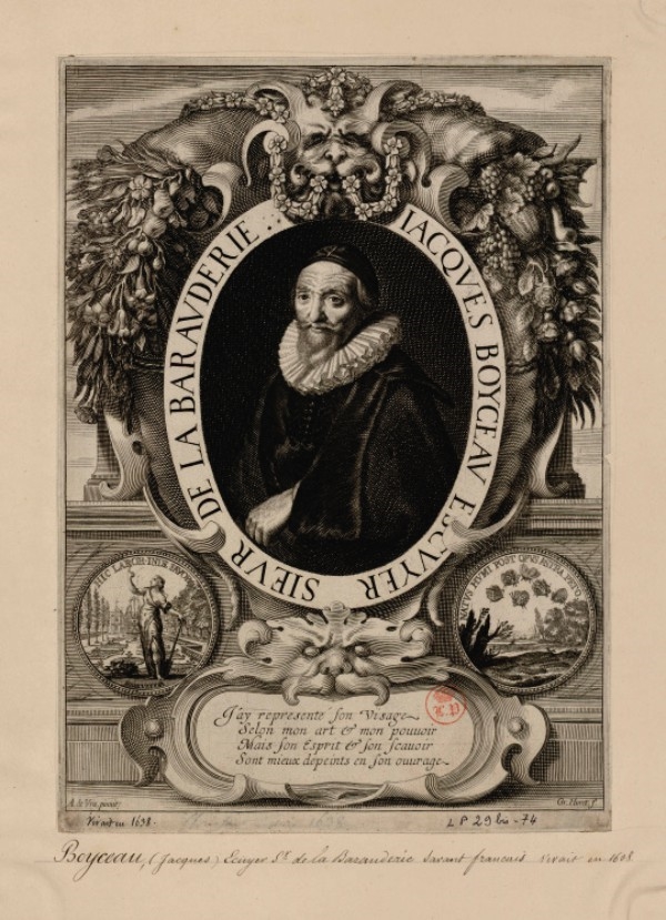 Abraham de Vries | Portrait of Jacques Boyceau (1560-1633) (1649 ...