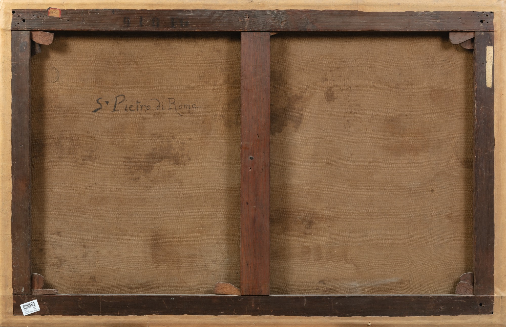 Pietro Bellotti di Canalletti | A view of San Pietro di Roma and the ...