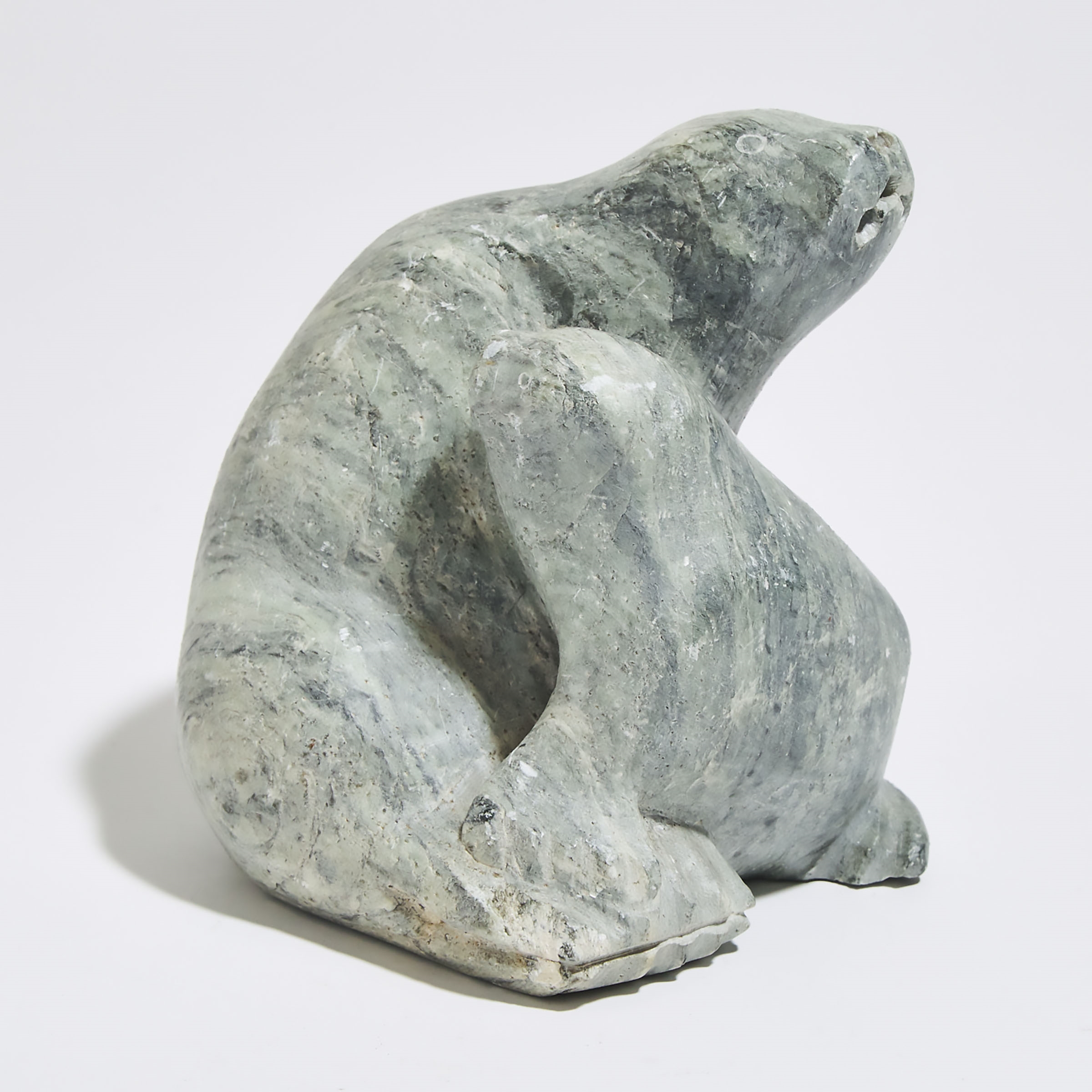 Enook Manomie | WALRUS AND CALF | MutualArt
