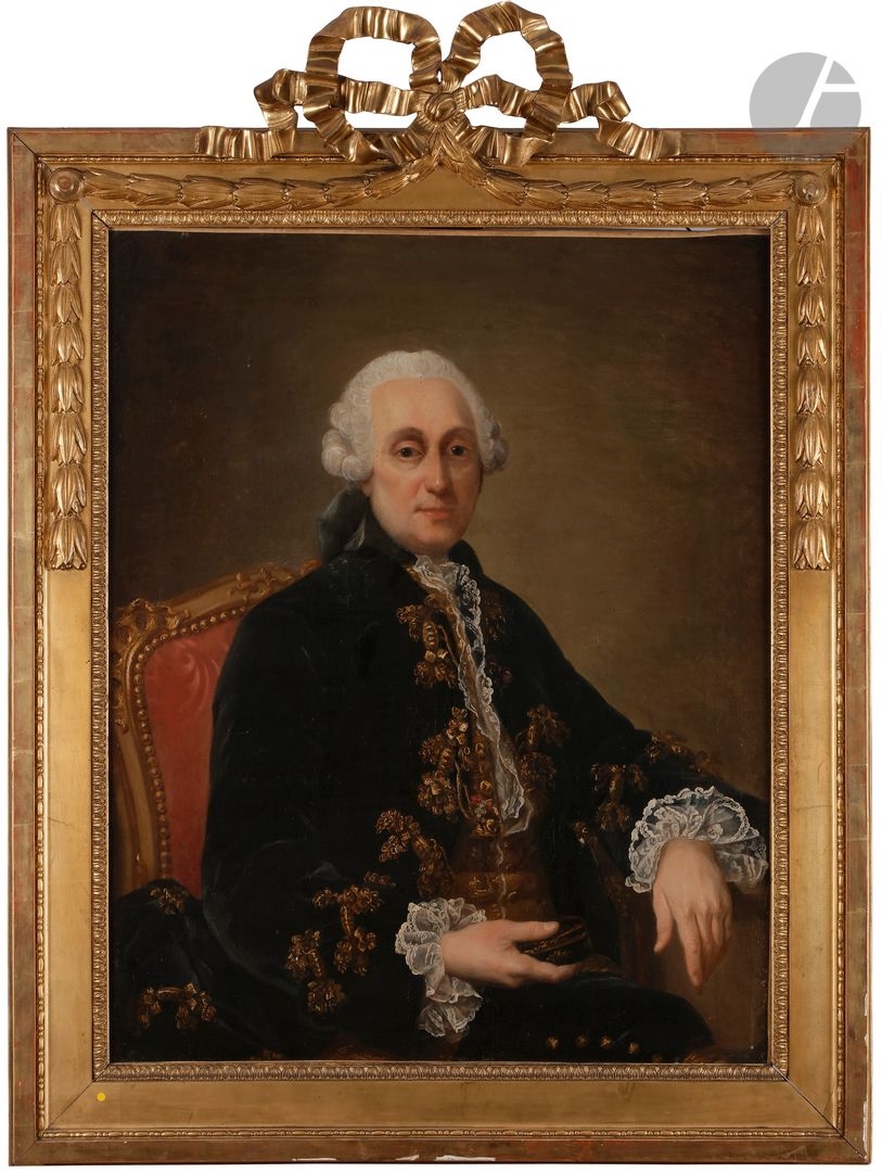 Louis Tocqué | Presumed portrait of Monsieur Rey | MutualArt