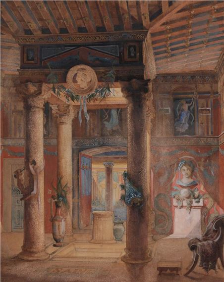 Felix Duban | Pompeii | MutualArt