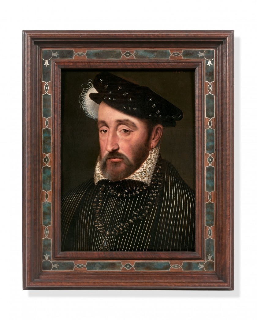 François Clouet | Portrait du roi de France Henri II | MutualArt