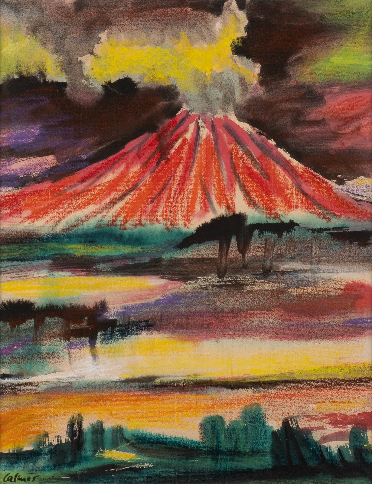 Peter Calmés | VULKANLANDSCHAFT | MutualArt