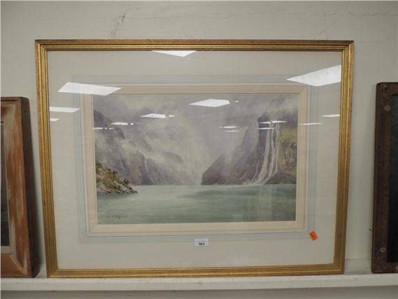 Frederick R. Fitzgerald | The Seven Sisters fall, Norway | MutualArt