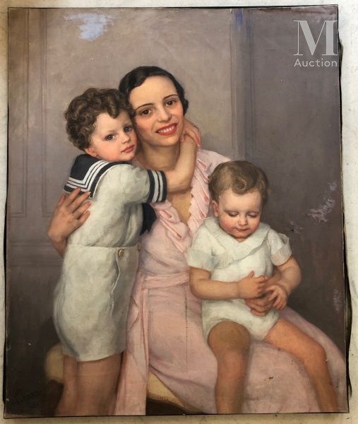 Maurice Ehlinger | Les deux fils (1936) | MutualArt