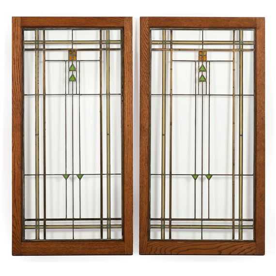 Frank Lloyd Wright | Attributed to Frank Lloyd Wright, Pair of Arts and ...