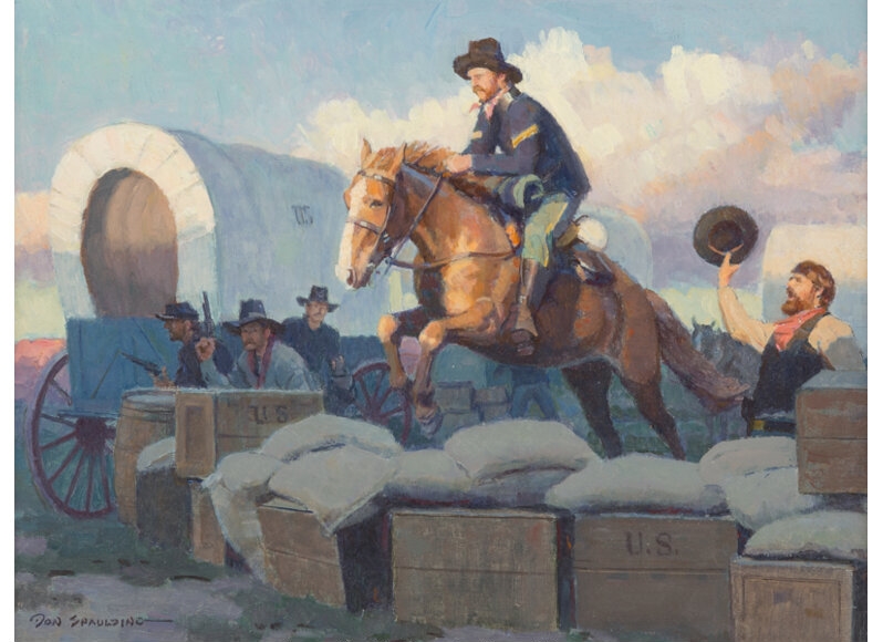 Don Spaulding | Study for the Charge | MutualArt