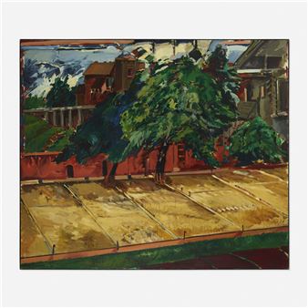 Robert Barnes | Interior (1956) | MutualArt