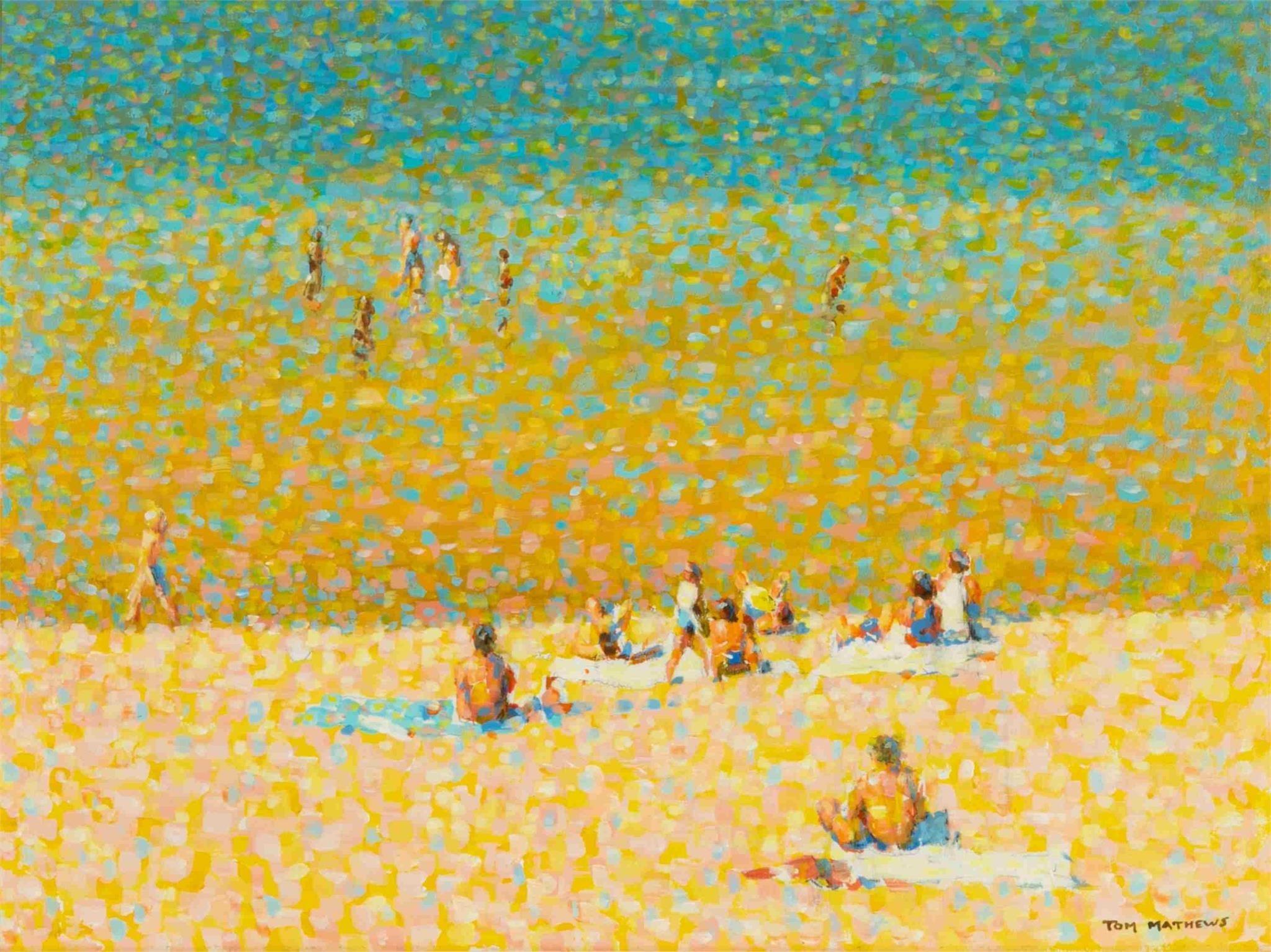 Tom Mathews | Sandbanks Beach | MutualArt