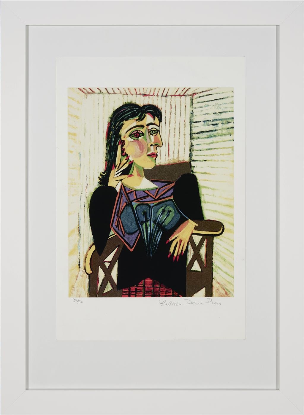 Pablo Picasso | Dora Maar Seated | MutualArt