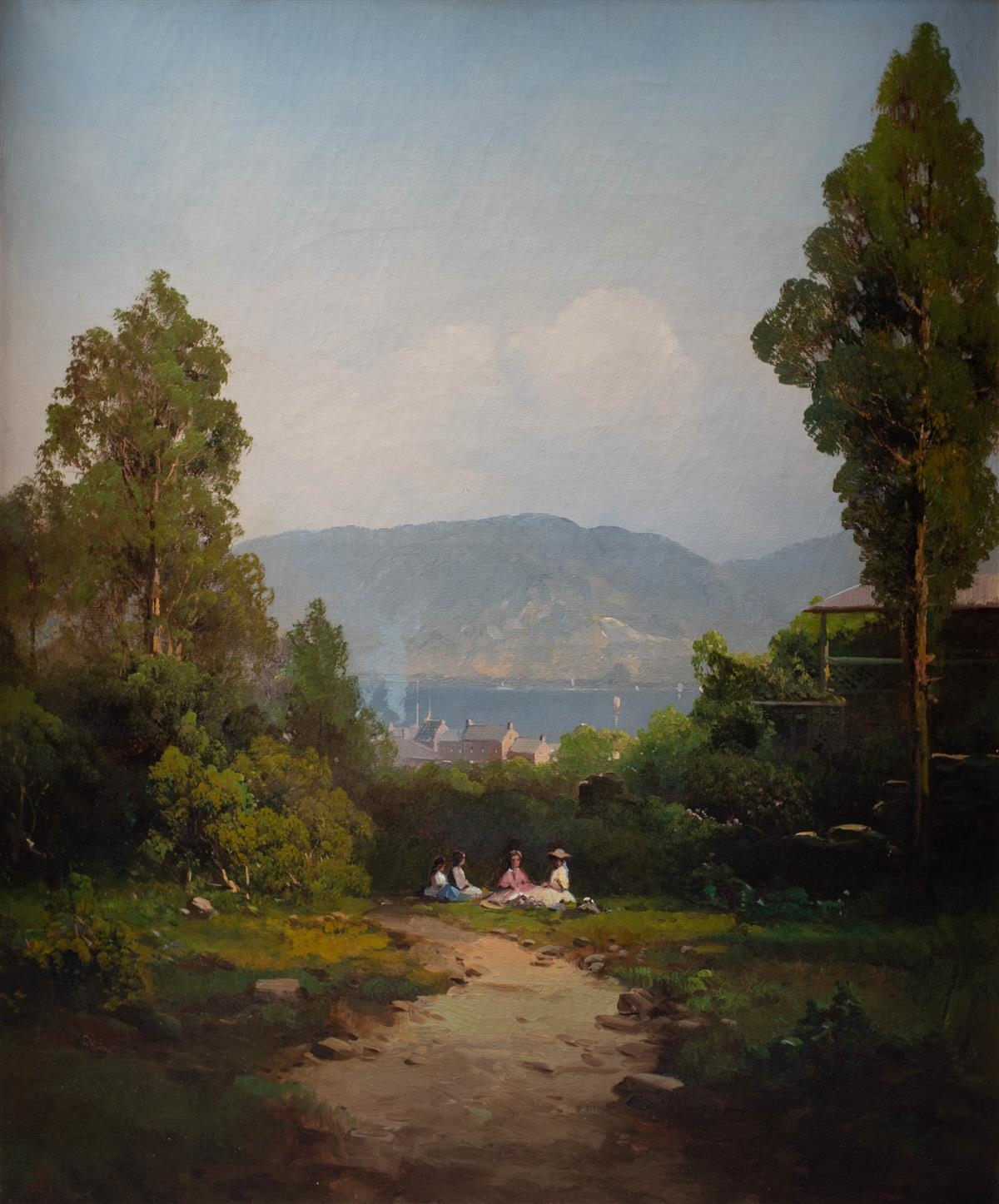 Andrew Melrose | THE PICNIC ON THE HUDSON | MutualArt