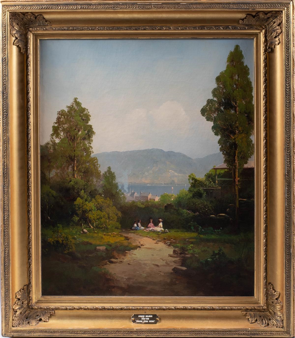 Andrew Melrose | THE PICNIC ON THE HUDSON | MutualArt