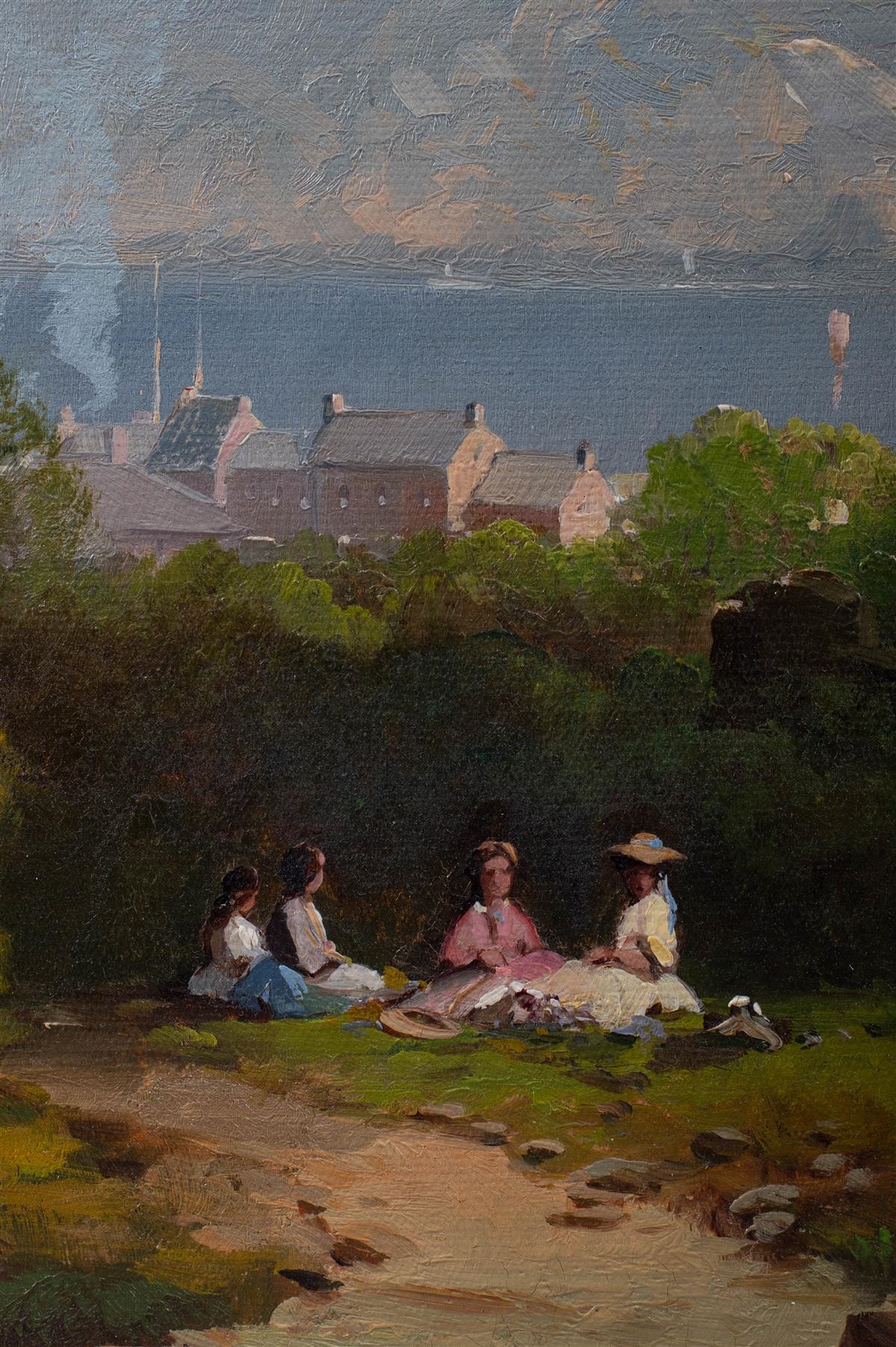 Andrew Melrose | THE PICNIC ON THE HUDSON | MutualArt
