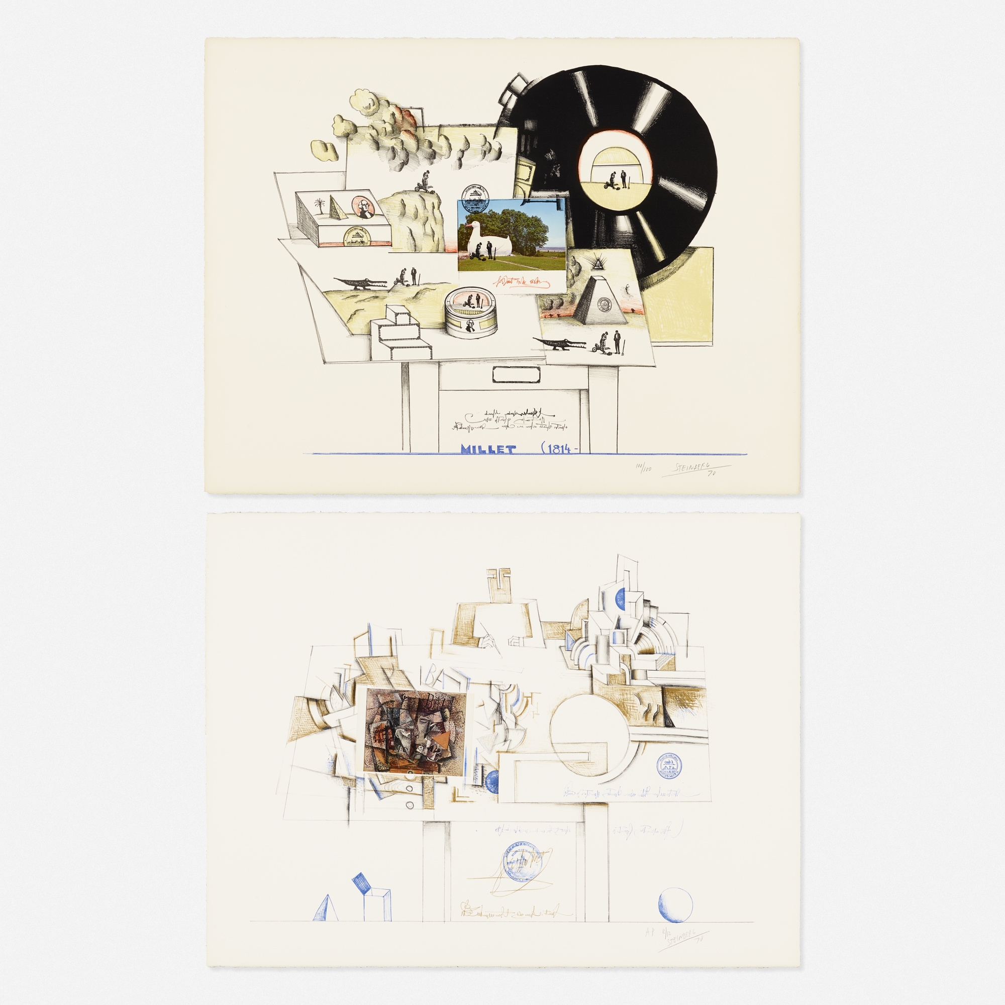 Saul Steinberg | Sam's Art from the New York International portfolio ...