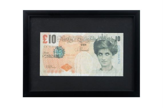 Banksy | “Ten pounds” note by the “Banksy of England” | MutualArt