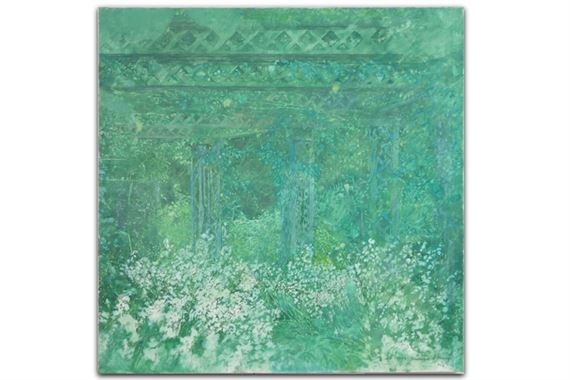 Dominique D'Orange | “Wandeling in de pergola” (1992) | MutualArt