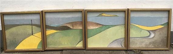 Peter Christoffersen | Four landscapes | MutualArt