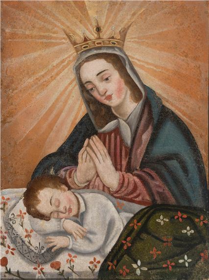 Colonial School, 18th Century | Our Lady of Silence | MutualArt