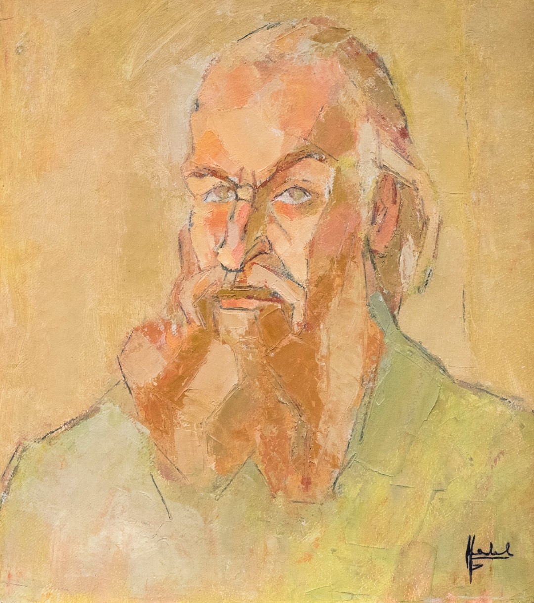 Aurel Nedel | Selfportrait | MutualArt