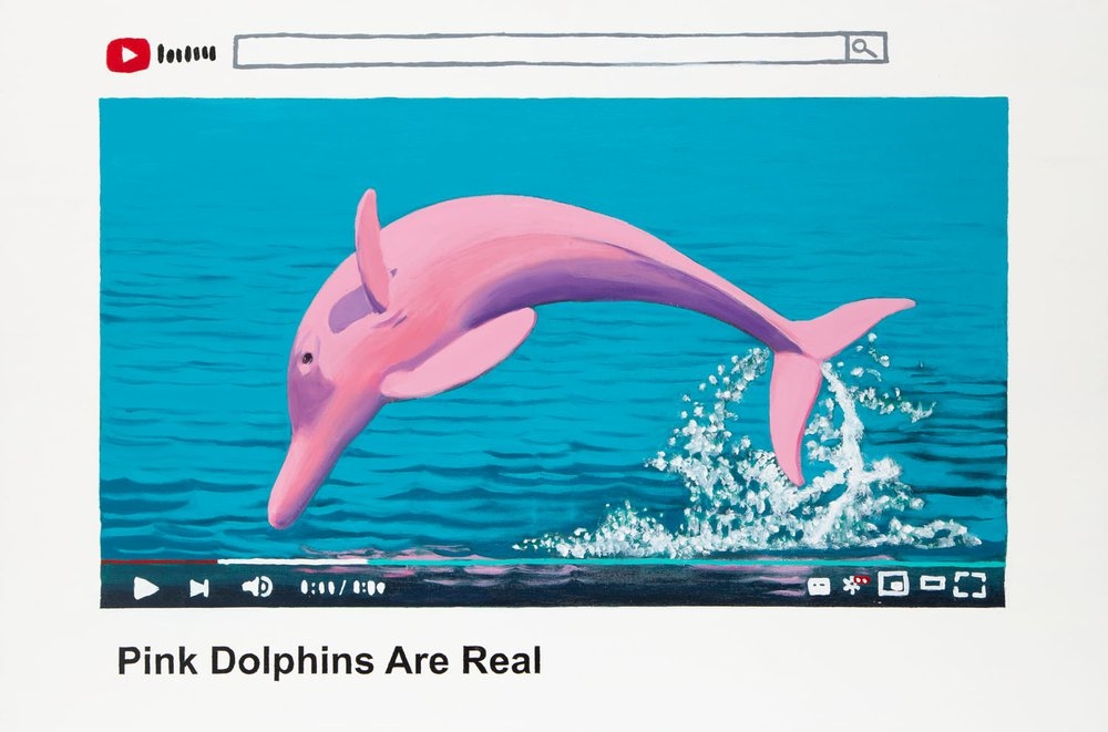Real Blue Dolphins