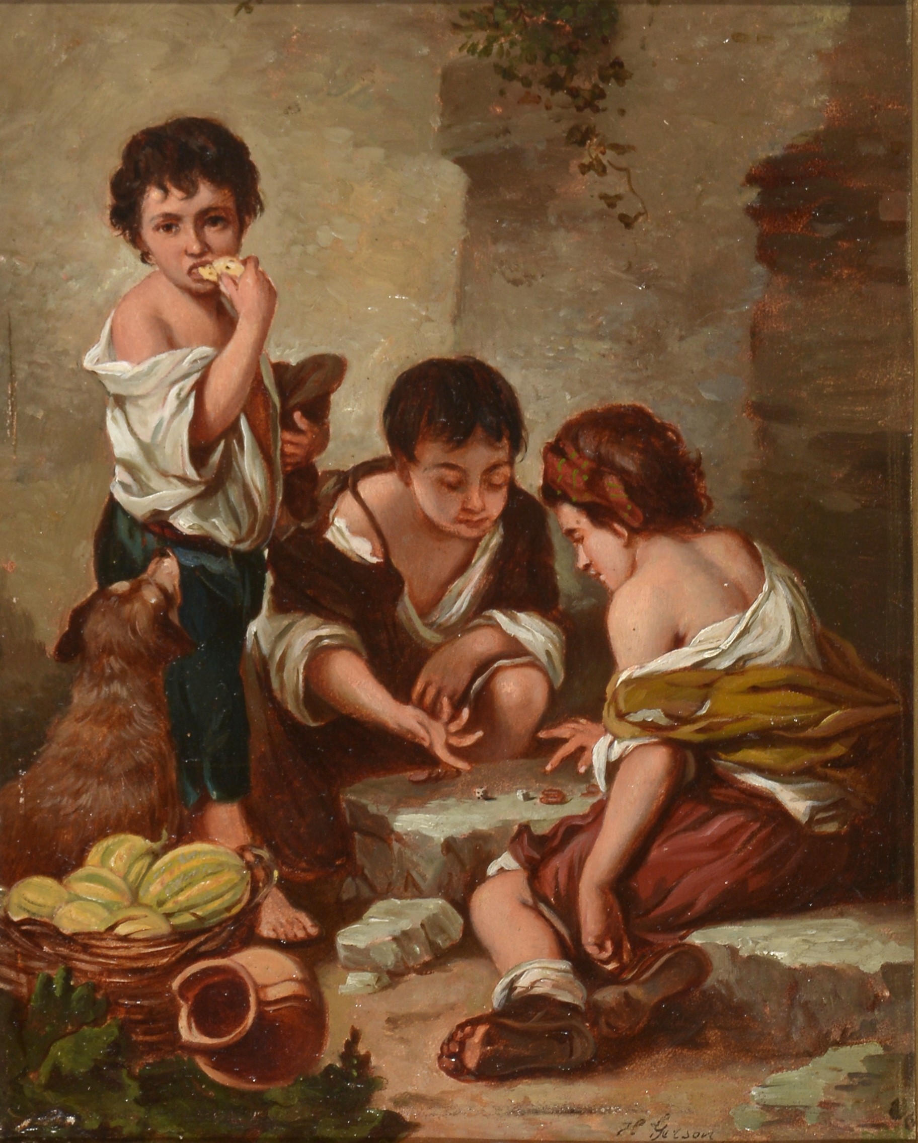Bartolomé Estebán‏ Murillo | The Dice Players | MutualArt