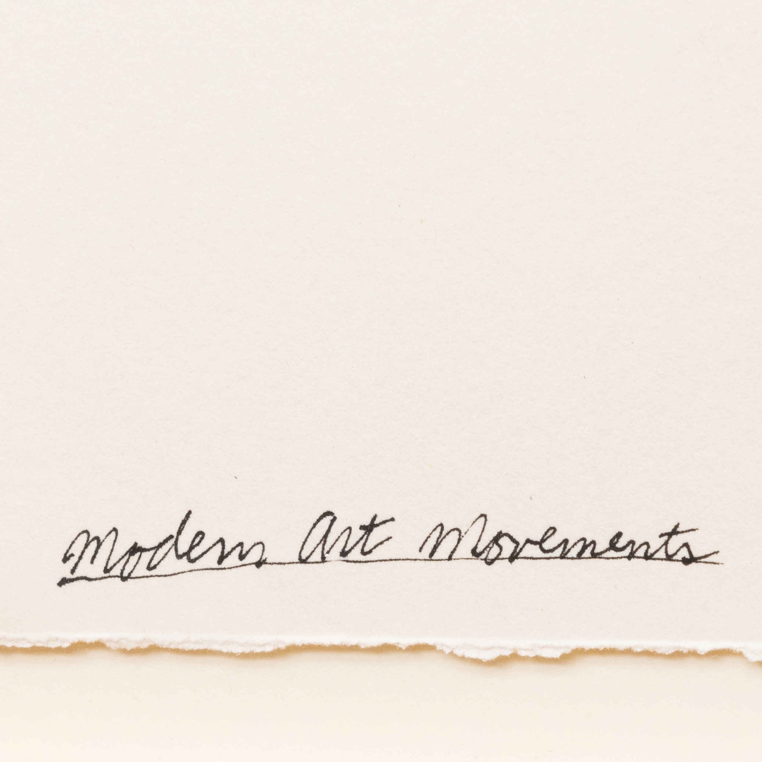 Buzz Spector | Modern Art Movements (1982) | MutualArt