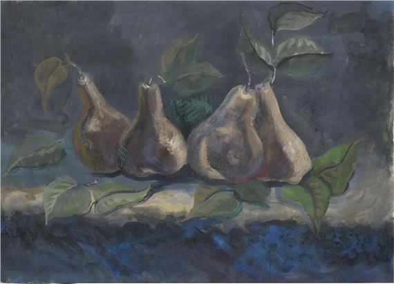 Alexander Vasilievich Shevchenko | Still Life with Pears (1931) | MutualArt