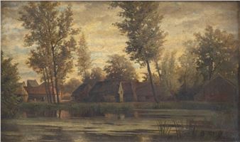 Joseph van Luppen | Alpine Idyl (1864) | MutualArt