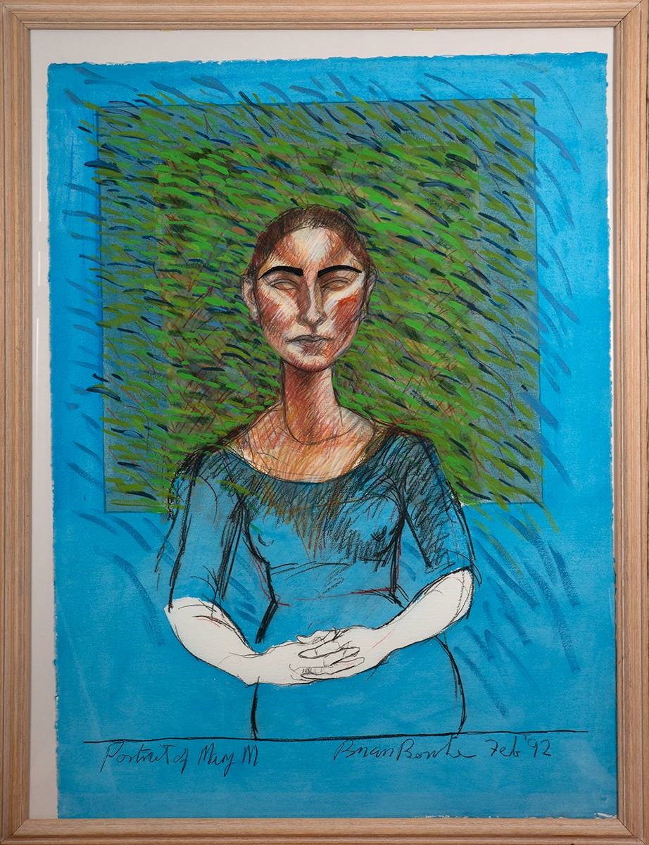 Brian Bourke | PORTRAIT OF MARY M (1992) | MutualArt