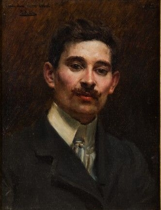 Paul Saïn | Portrait of the famous painter (1902) | MutualArt