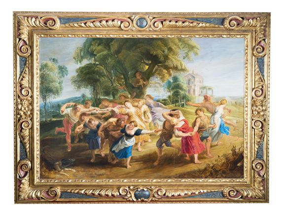 Peter Paul Rubens | DANCE OF MYTHOLOGICAL CHARACTERS AND VILLAGERS ...
