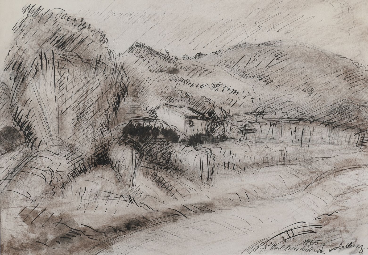 Simon Goldberg | View of Rotterdam; View of Montmartre (1969) | MutualArt