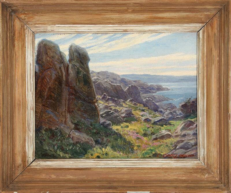 Carl Budtz-Moller | Gudhjem (1922) | MutualArt