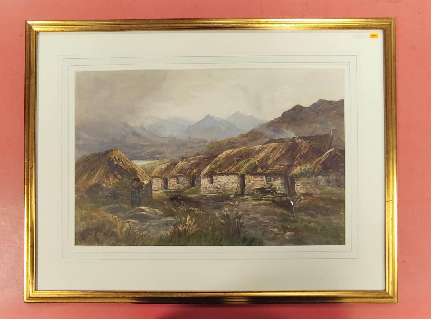 Finlay Mackinnon | Black Houses (1899) | MutualArt