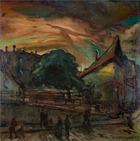 Richard Harlfinger | Promenade (1923) | MutualArt