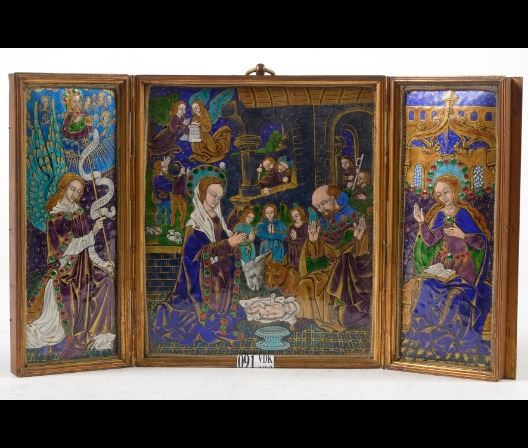 French School, 12th Century | La Nativité | MutualArt