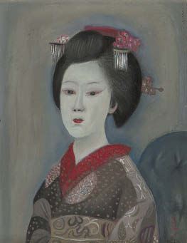 Shinichi Saito | Utako, Geisha in Yoshiwara, Meiji era (1981) | MutualArt