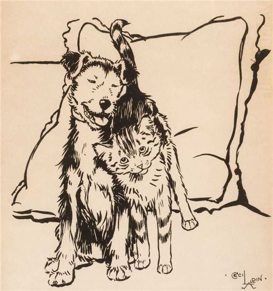 Cecil Aldin | Three illustrations | MutualArt