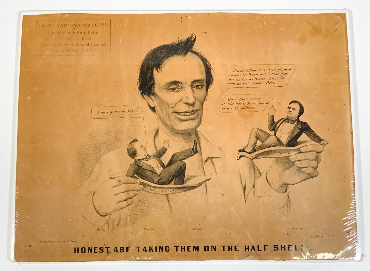 Honest Abe Cartoon