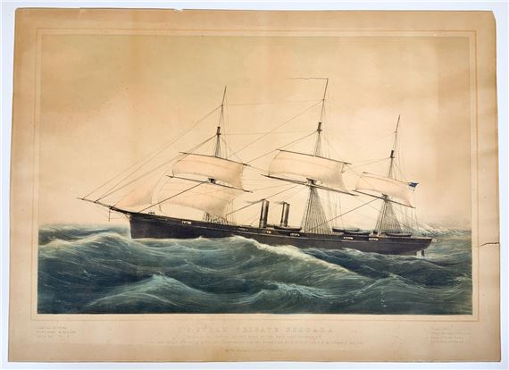 C. Parsons | U S Steam Frigate Niagara (1857) | MutualArt