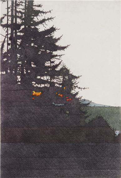 Art Hansen | ''Sunset'' (1996) | MutualArt