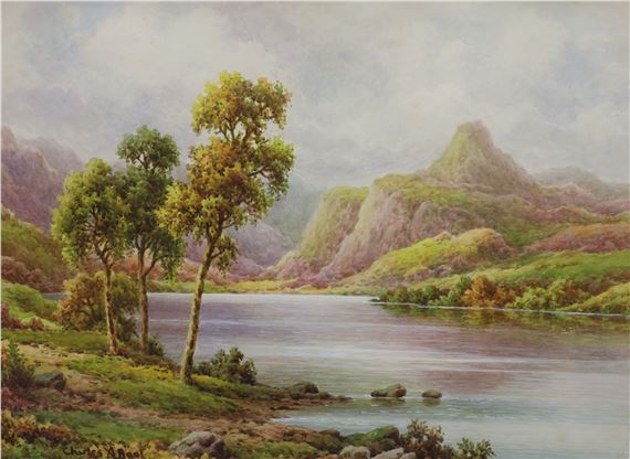 Charles A. Bool | Loch scene | MutualArt