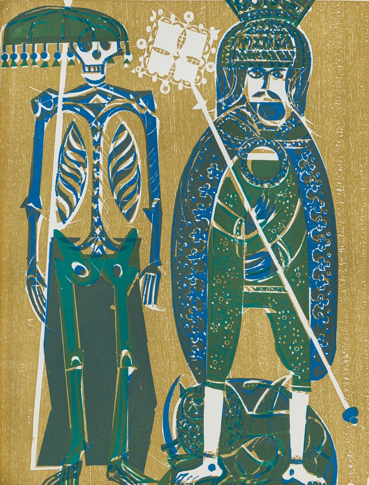 HAP Grieshaber | Totentanz von Basel | MutualArt