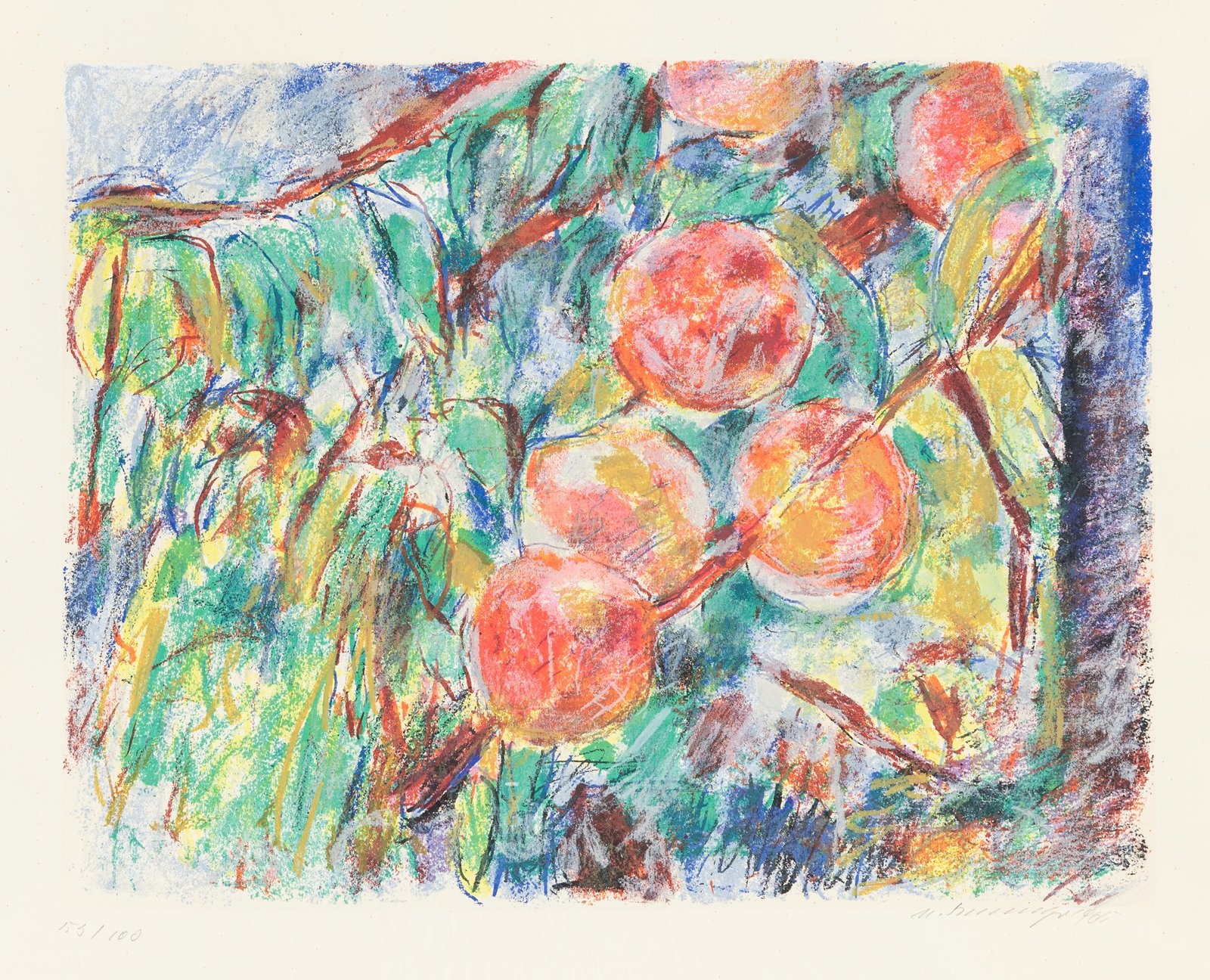 Manfred Henninger | Baum mit Früchten (1965) | MutualArt