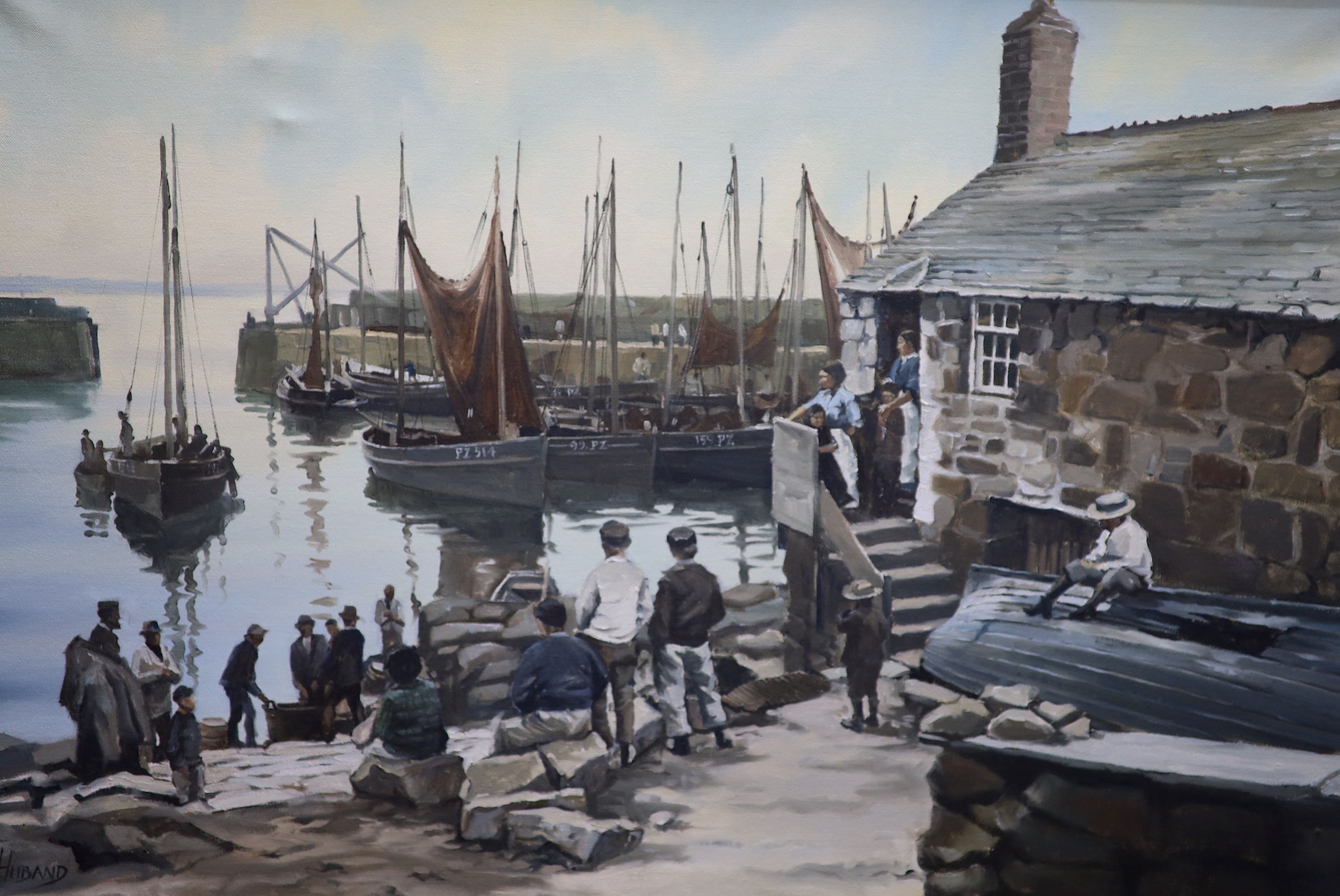 Geoffrey Huband | Penzance harbour | MutualArt
