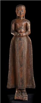 Indian School, 19th Century | The goddess depicted as Samhara Kali ...